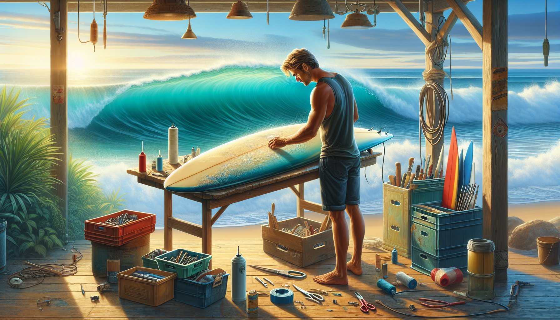 Surfboard Damage Assessment | IslandWave Chronicles